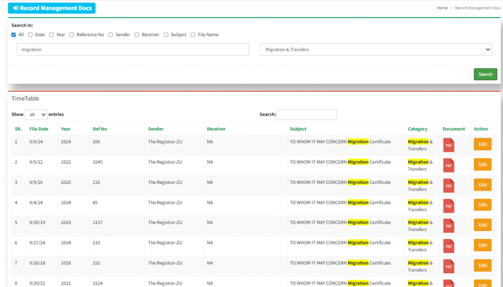 Specialist Services – ZU Tutorials